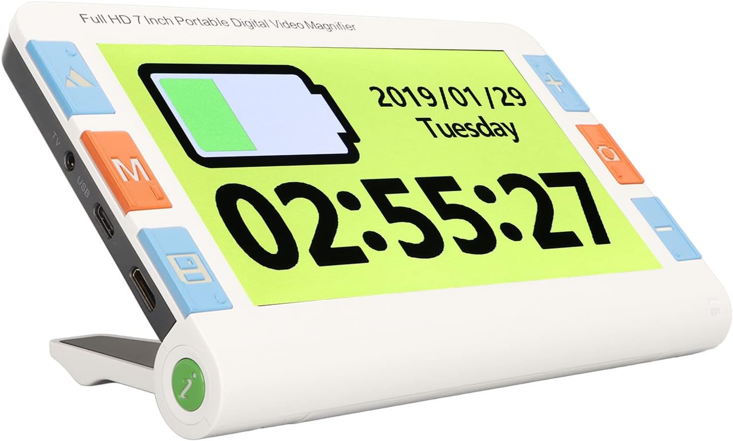 Amazon.com: Electronic Reading Magnifier Portable Digital Video ...