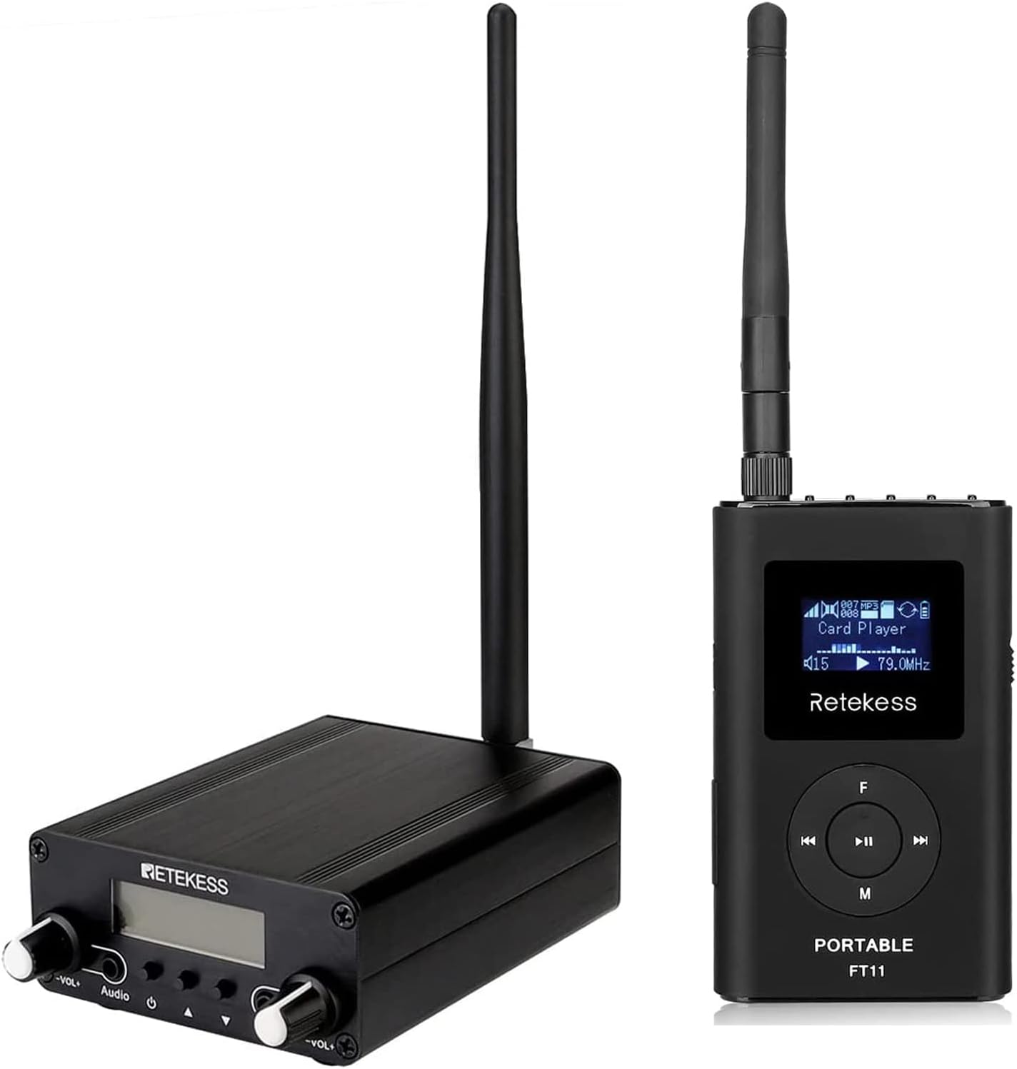 Amazon.com: Retekess TR508 FM Transmitter for Church, Long Range FM ...