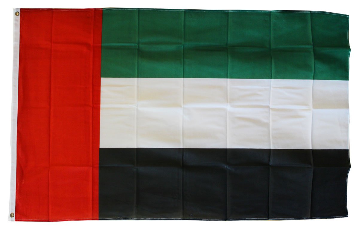 Amazon.com : United Arab Emirates - 3' x 5' Polyester World Flag ...