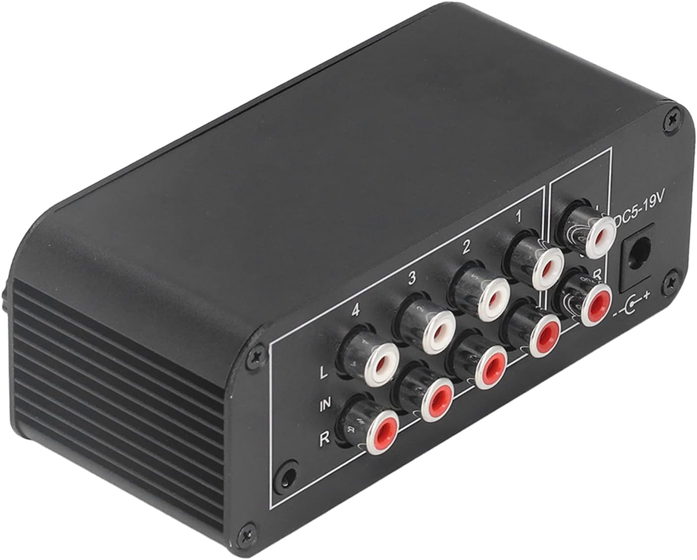 Amazon.com: 4 Channel Stereo Sound Mixer, Stereo Channel Mini Audio ...