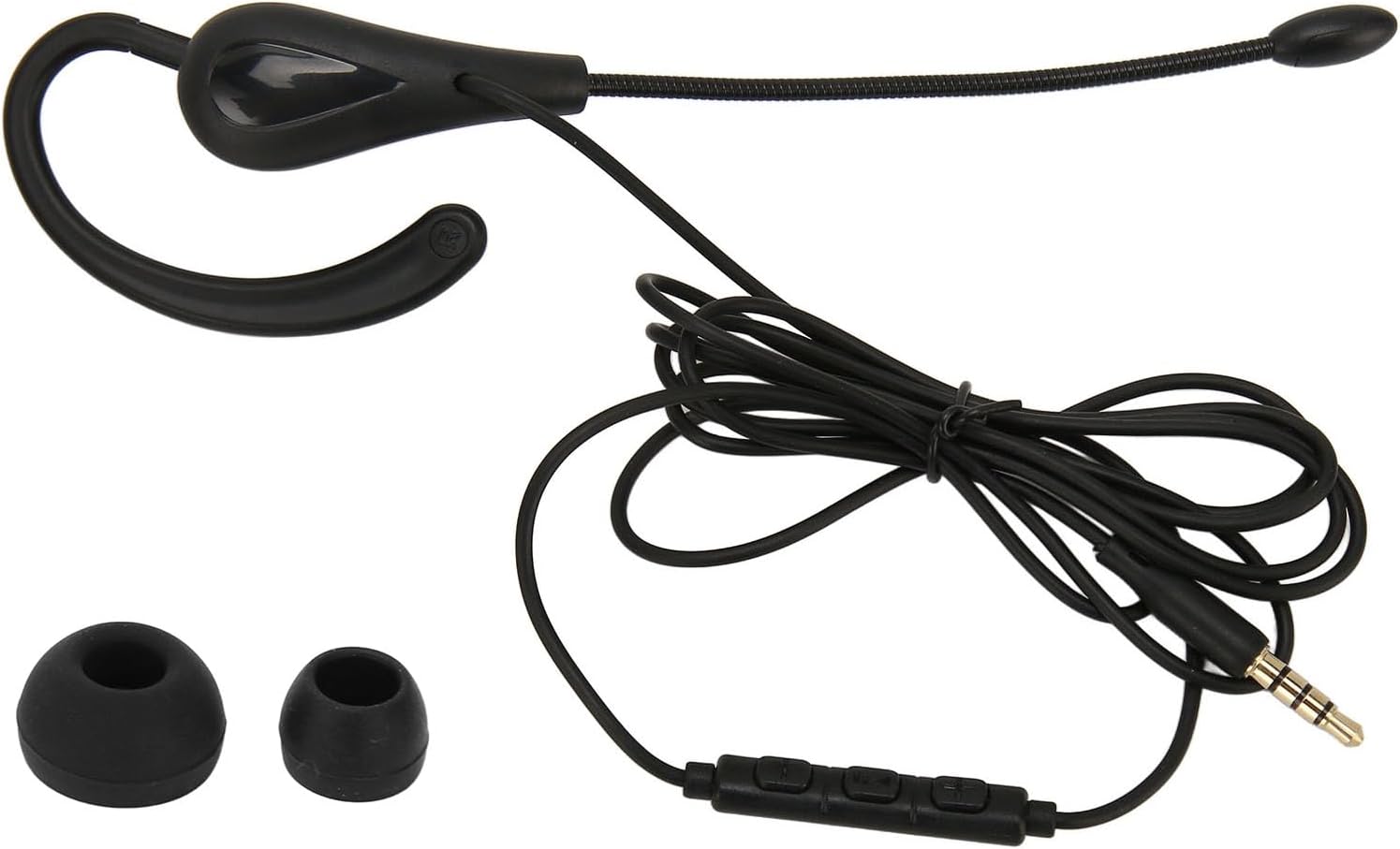 Amazon.com: Single Earbud, One Ear Ear-Hook Headphone Sport Earphone ...