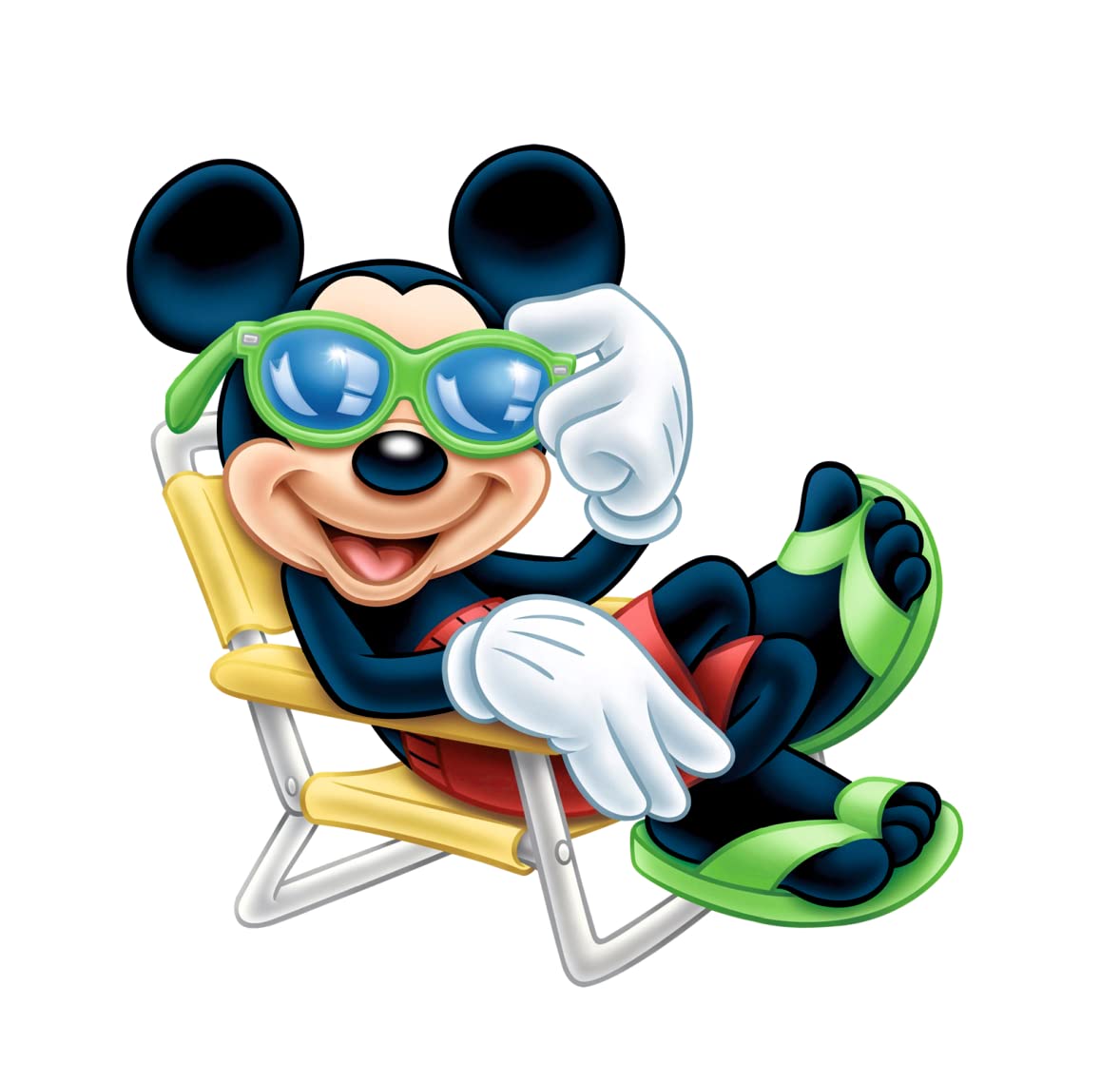 Akki World Smart Funny Cartoon Micky Mouse Wall Sticker for Bedroom, Living Room, Kids Room ...