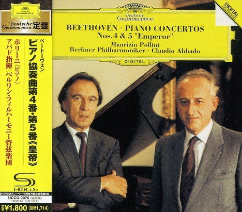 Pollini, Maurizio - Beethoven: Piano Concertos Nos.4 & 5 - Amazon.com Music