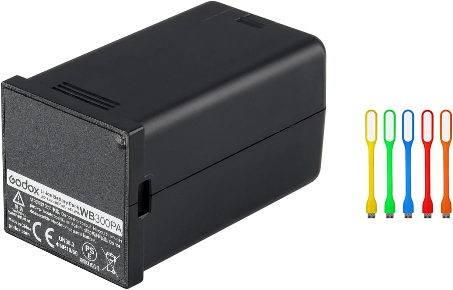Amazon.com: GODOX WB400P WB400PA Lithium-ion Battery Pack,21.6V/2600mAh ...