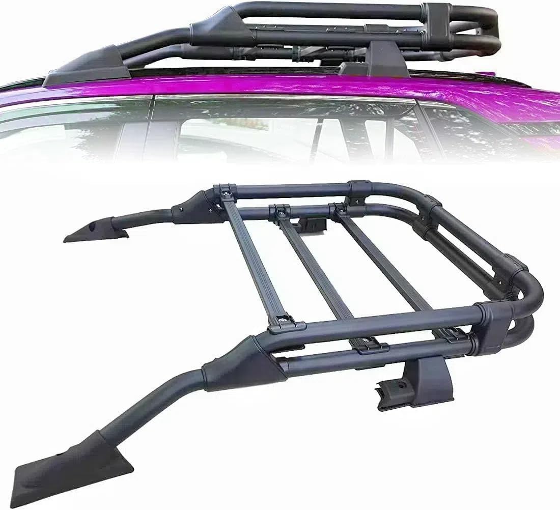 Amazon.com: Cargo Basket for 2010-2024 Toyota 4Runner TRD Roof Rack ...