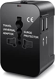 Amazon.com: Universal Worldwide Travel Adapter,International Travel ...