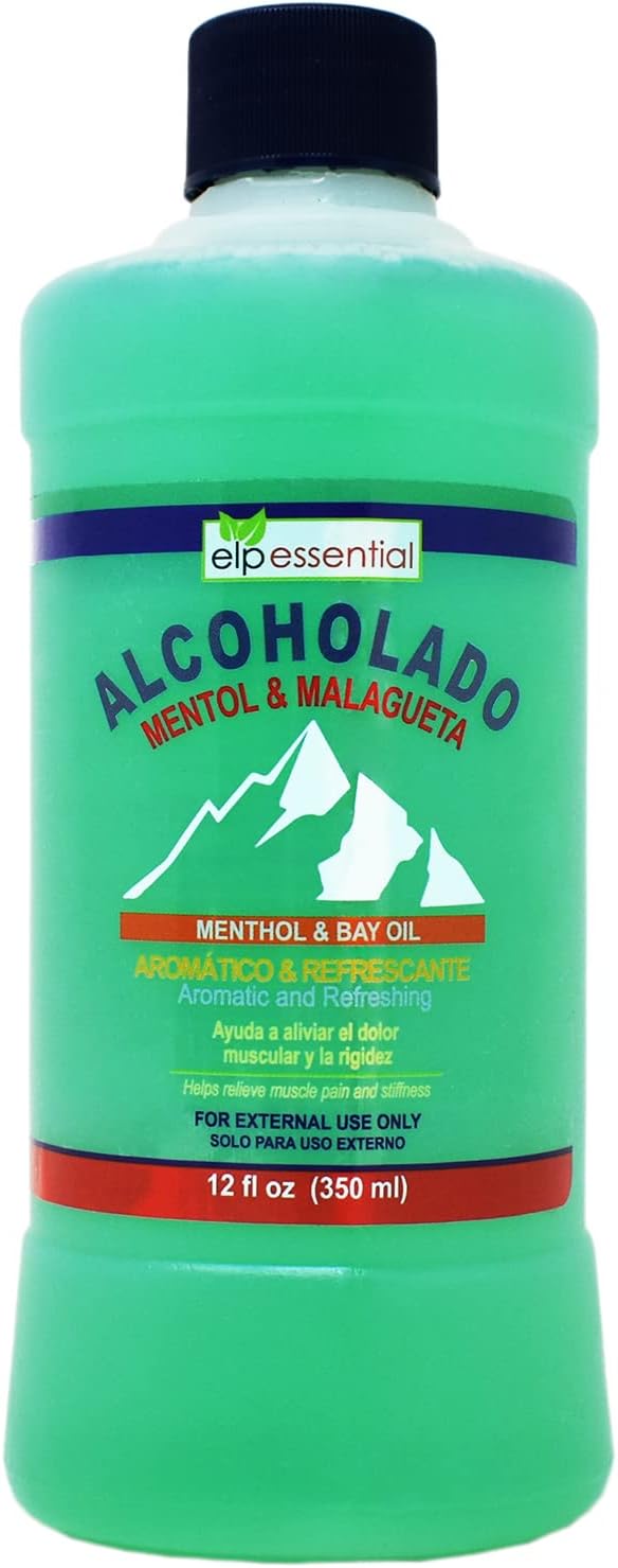 Amazon.com: Alcoholado MENTOL & Malagueta Aromatic and Refreshing 12 oz ...