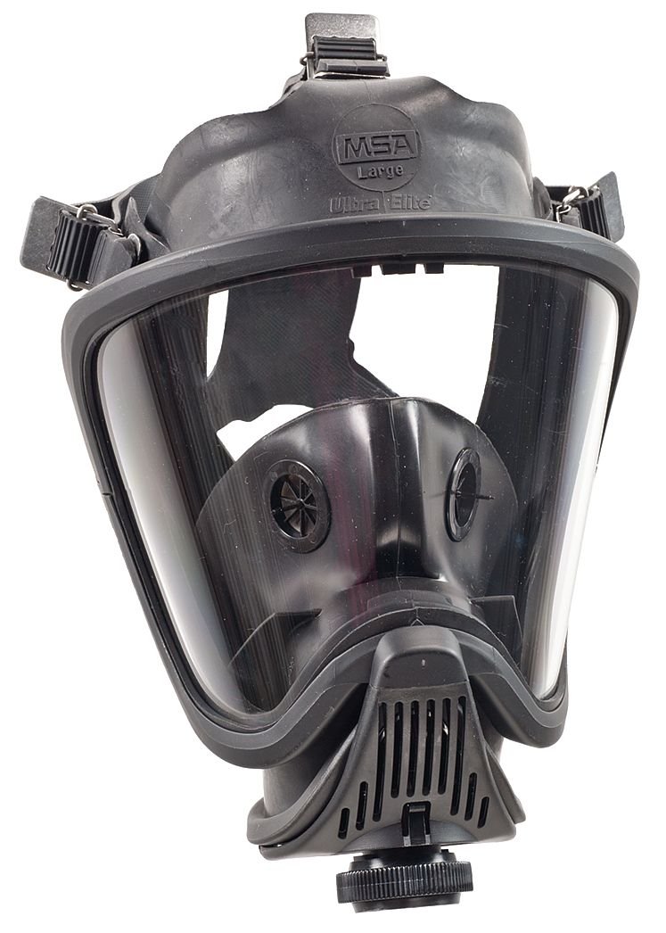 Amazon.com: MSA 493020 Ultra Elite Full Facepiece Hycar Respirator ...