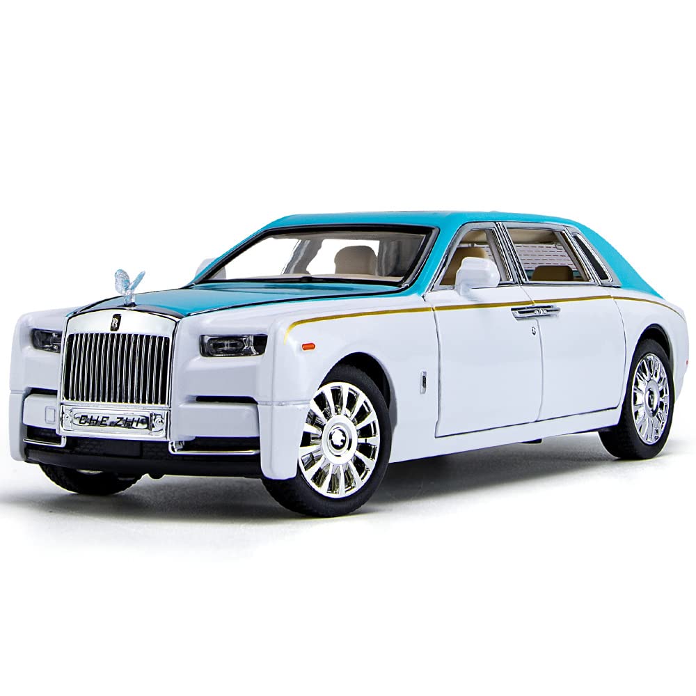 New 1:24 Simulation Rolls-Royce Phantom Model Alloy Metal Car Model ...