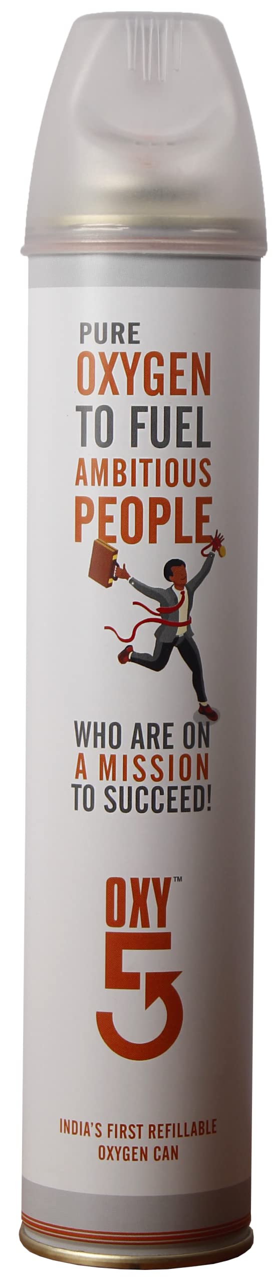 OXY5 3 Pure Natural Oxygen Can + 1 OXY5 Refreshing Menthol Portable ...