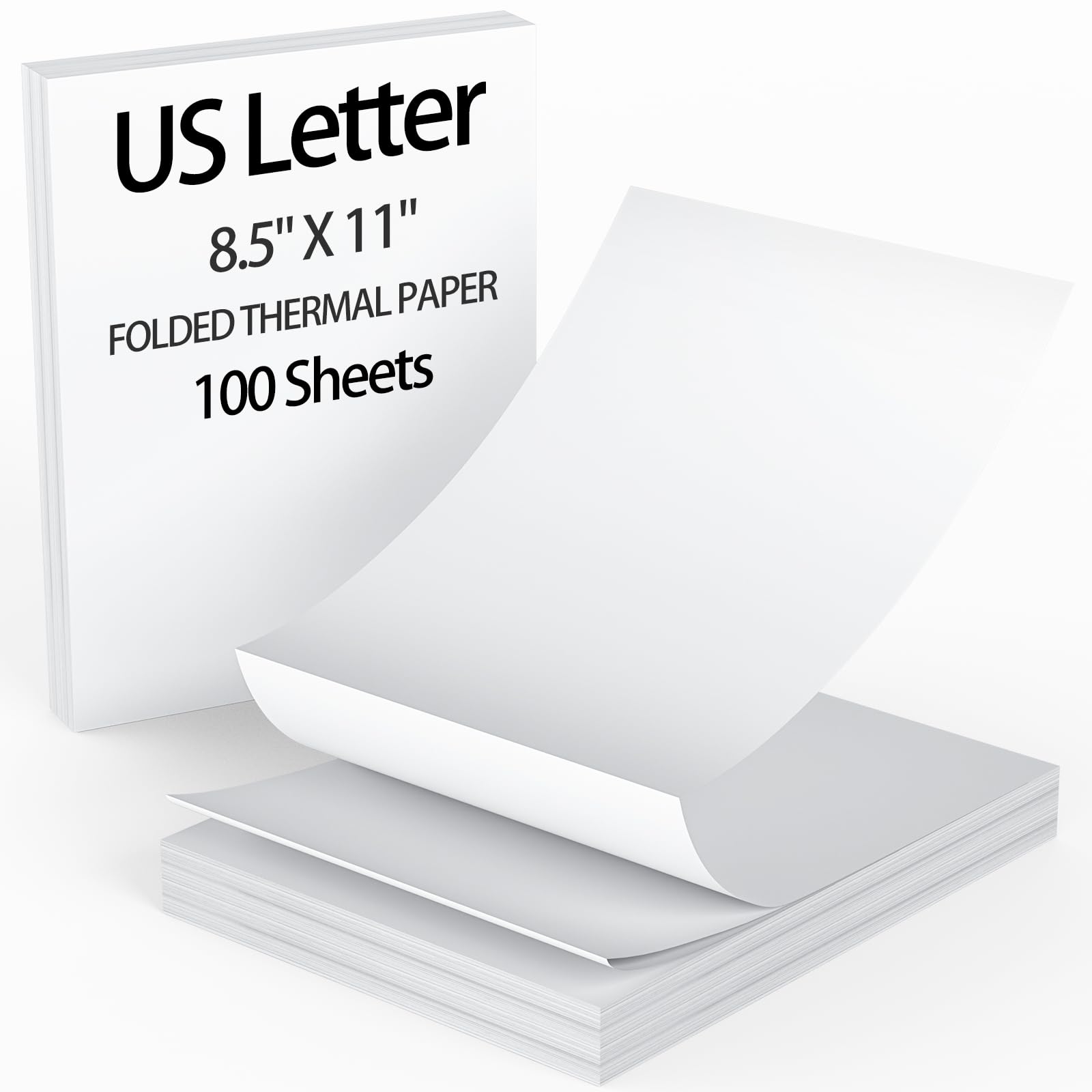 Snapklik.com : 9527 Product 8.5 X 11 Inch Thermal Printer Paper White ...