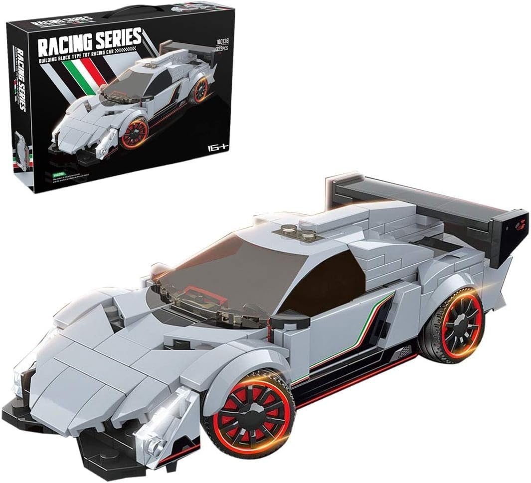 Technic Sports Car Building Model Kit for Lambo Veneno, 322PCS Supercar ...
