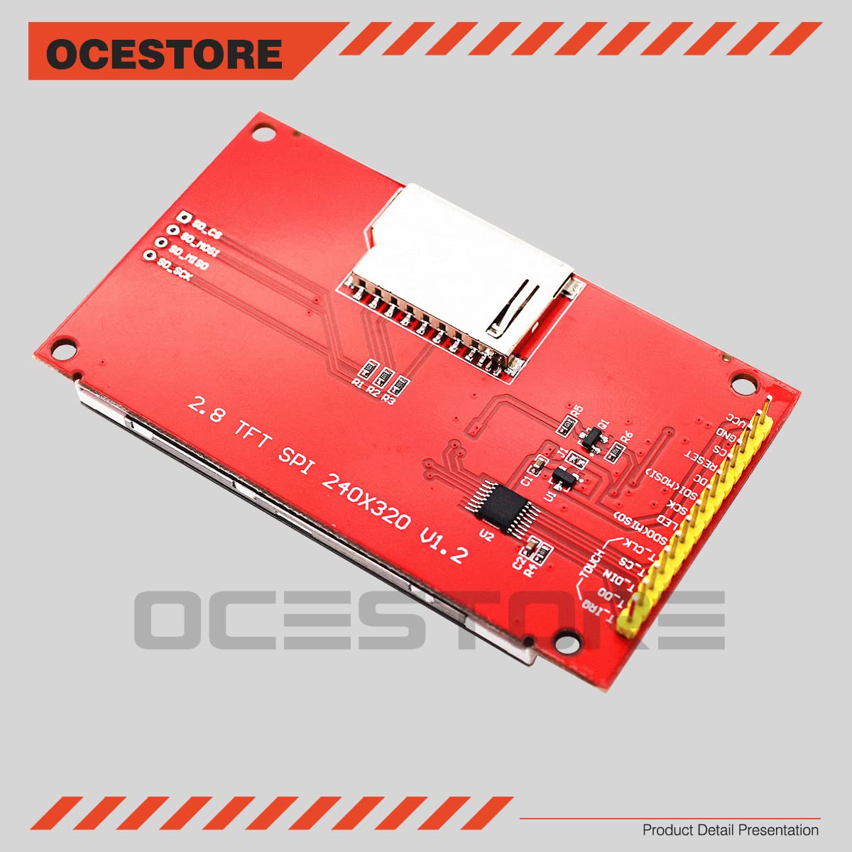 Buy OCESTORE ILI9341 2.8" SPI TFT LCD Display Touch Panel 240X320 ...