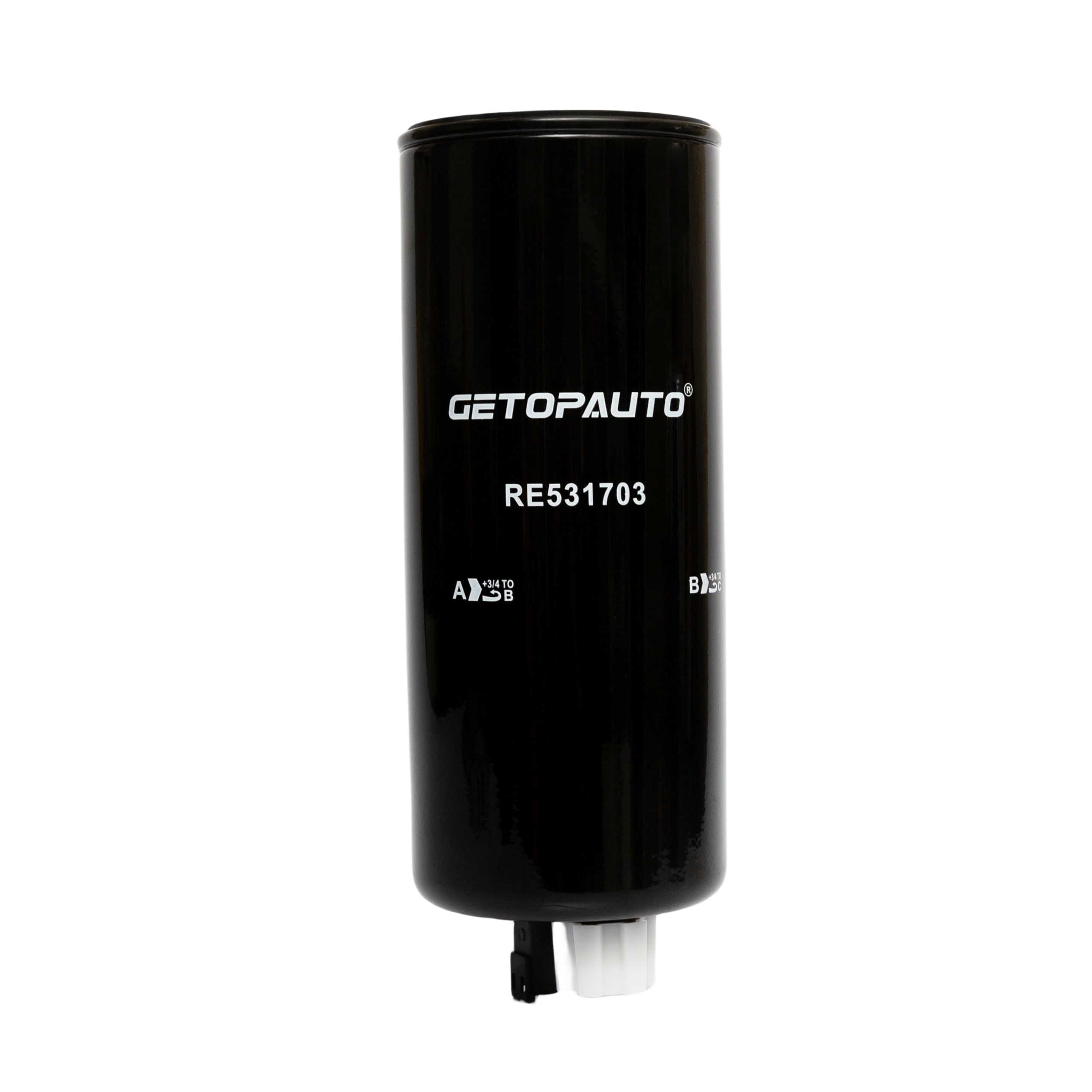 Amazon.com: GETOPAUTO RE531703 Fuel Water Separator Compatible with ...