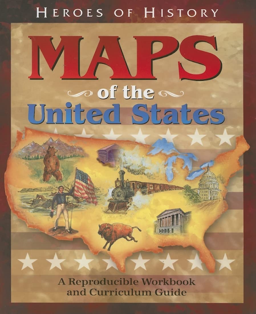 Maps of the United States Workbook: Emerald Books: 9781932096262 ...