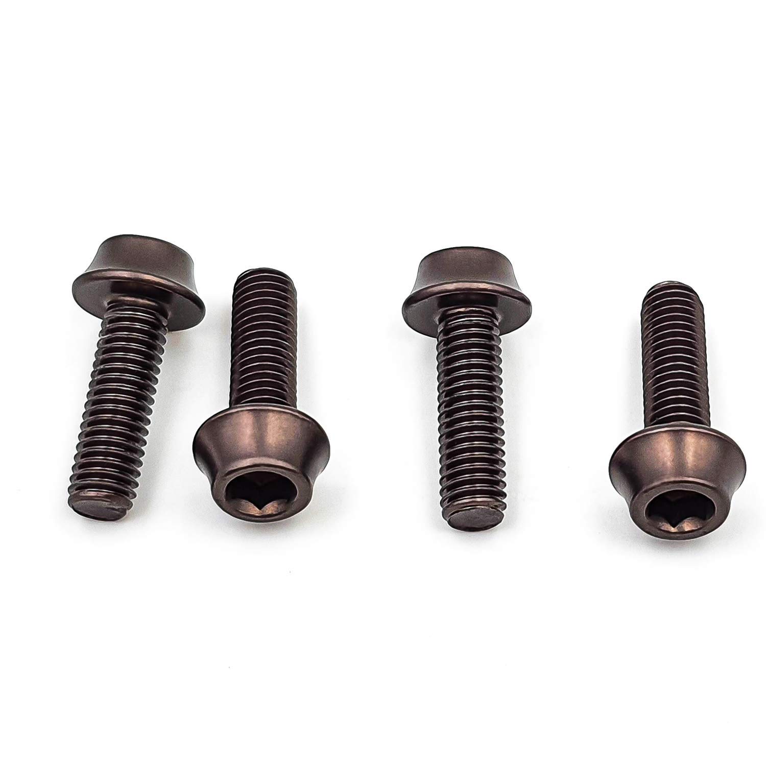 Snapklik.com : ONIPAX Aluminum Water Bottle Cage Bolts M5 X 16mm Pack ...