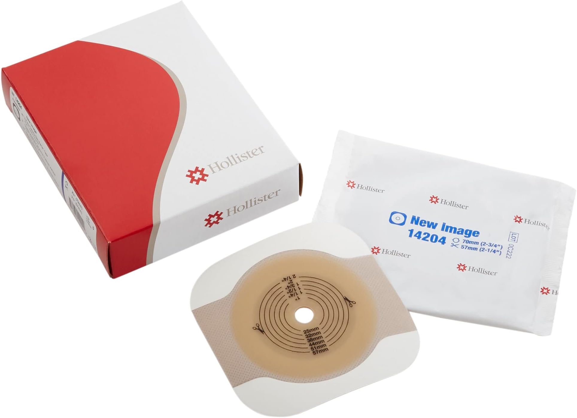 Amazon.com: HOLLISTER Ostomy Pouch New Image H/O 2 3/4" Two-Piece ...