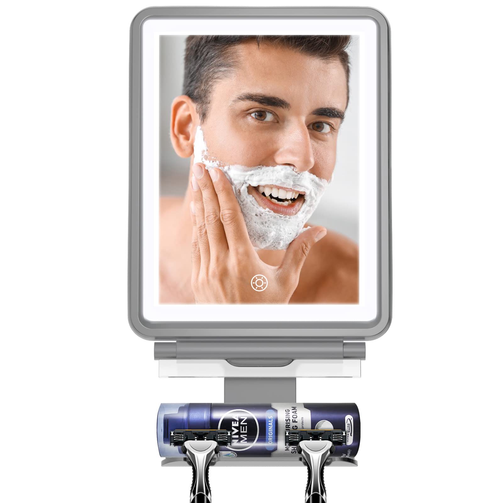 Amazon.com - COSMIRROR Shower Mirror Fogless for Shaving with Squeegee ...