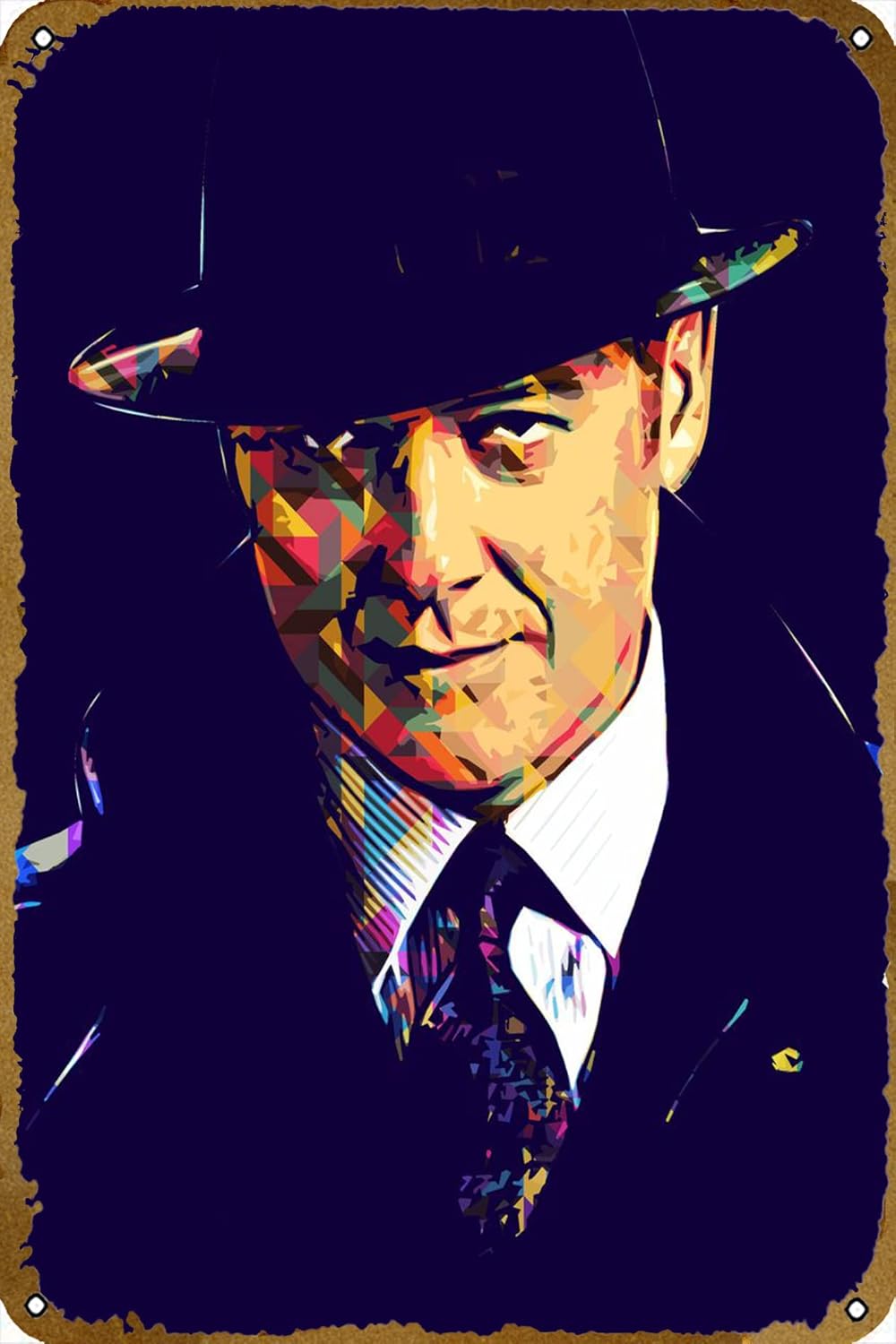 Amazon.com : Raymond Reddington Poster Movies & TV series Vintage Tin ...