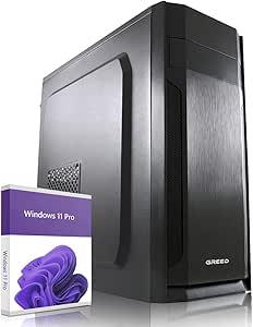 GREED® Intel Core i7 4790 Multimedia PC - Ordenador de sobremesa para la Oficina y el hogar - PC ...