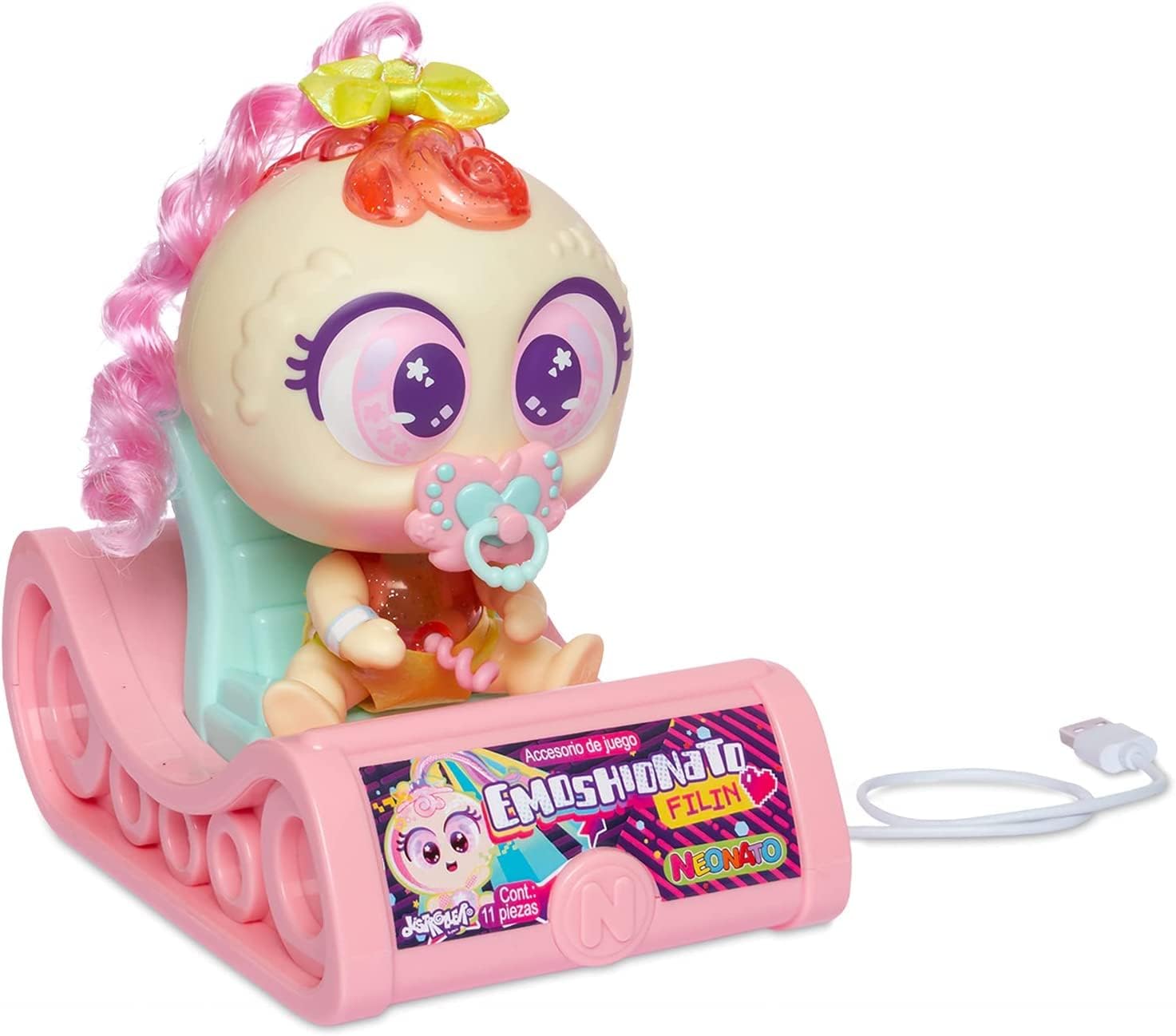 Amazon.com: Nerlie Cute Emoshionato Neonate Baby Jip Jip Filin Yellow ...