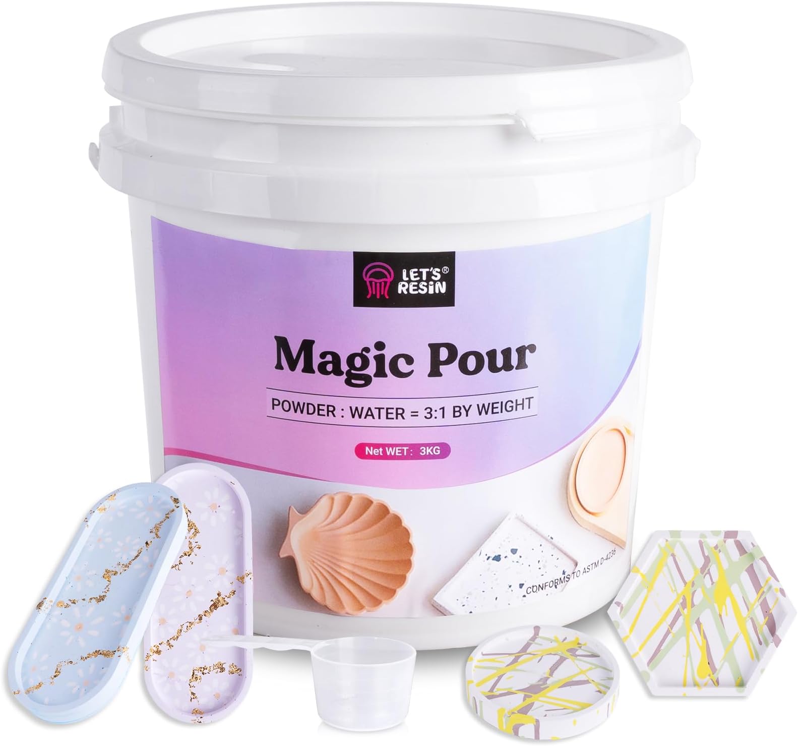 Amazon.com: cast & Paint: PerfectCast 2 LBS refill