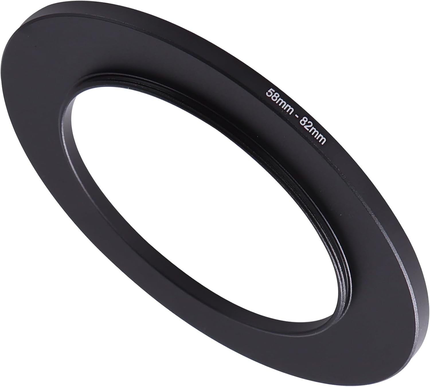 Amazon.com : 58-82mm Step-Up Ring Adapter, 58mm to 82mm Step Up Filter Ring for 58mm Lens Mount ...