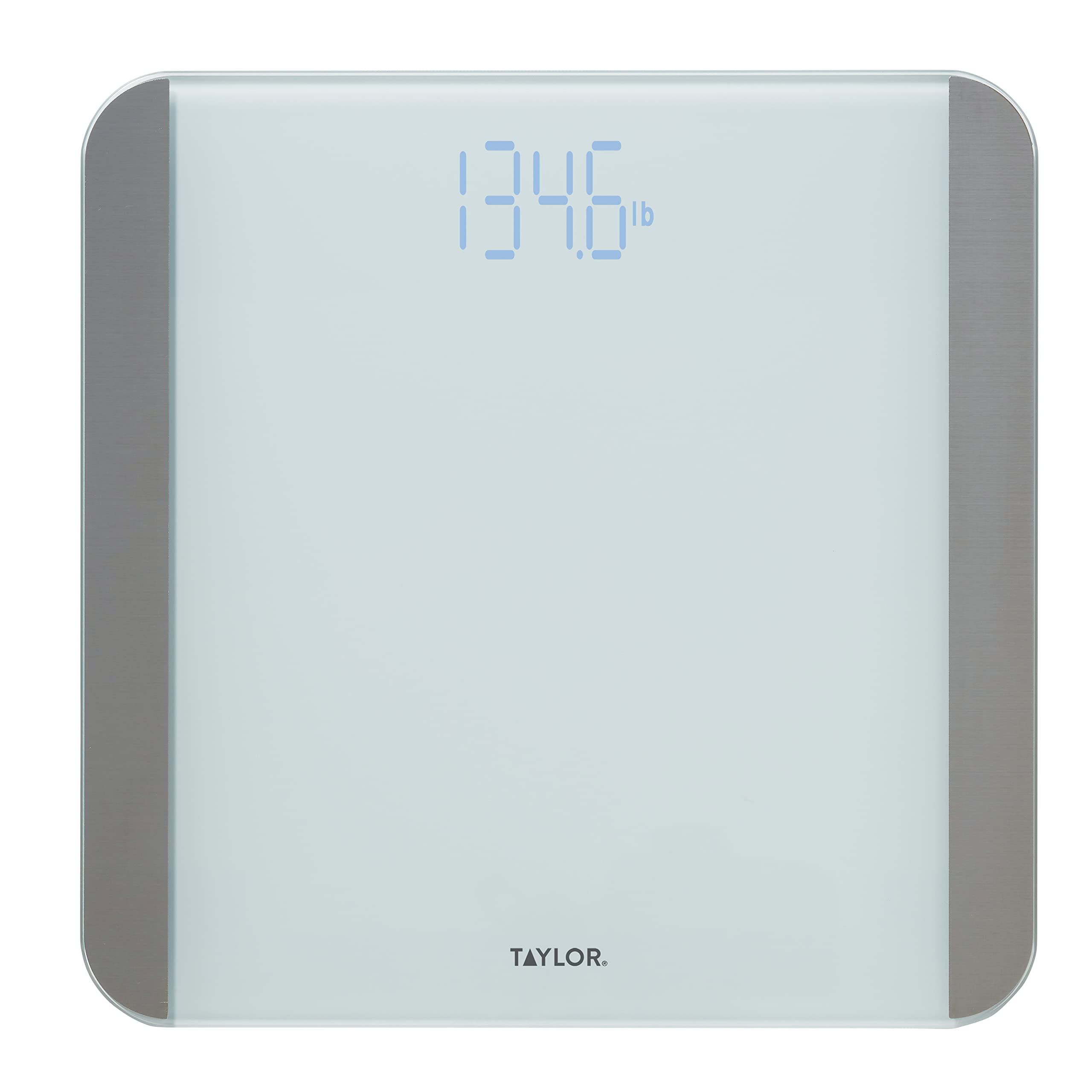 Amazon.com: Taylor Glass Digital Bathroom Scale for Body Weight with ...