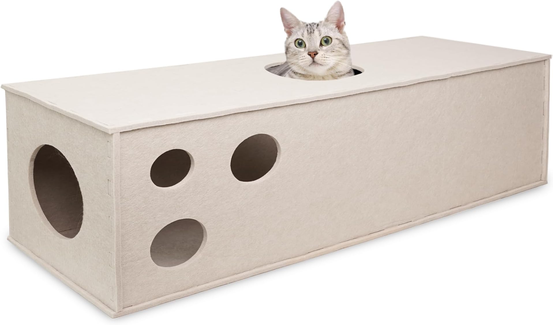 Amazon.com: Cat Tunnel, Aberatail Cat Hideaway Tunnels for Indoor Cats ...