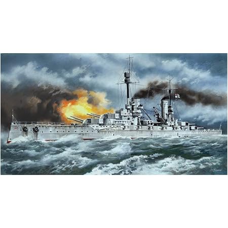 Amazon.com: ICM Models Battleship SMS Konig Building Kit : Arts, Crafts ...