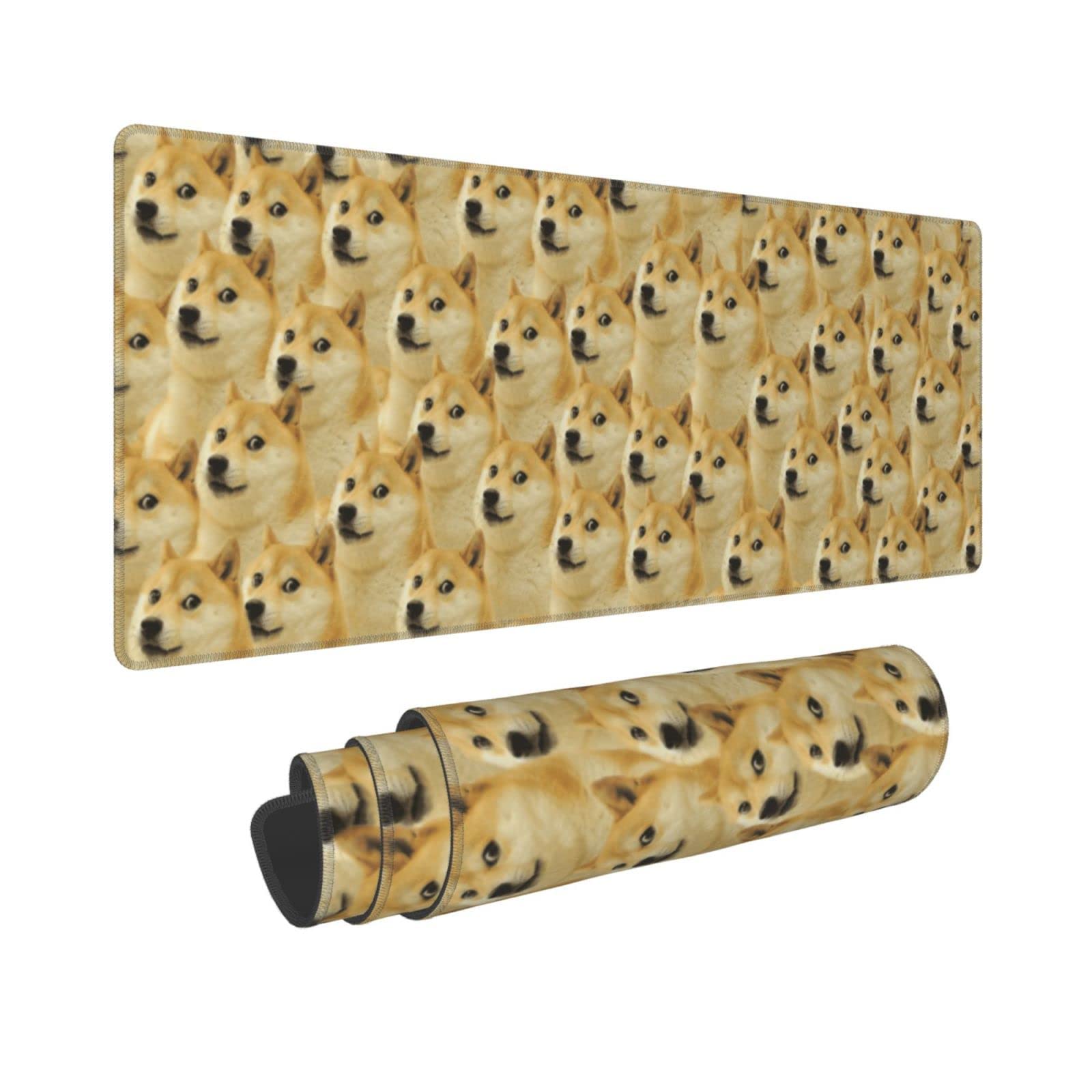 Amazon.com : Doge Mouse Pad Extended Large Gaming Mousepad XL Big Long ...