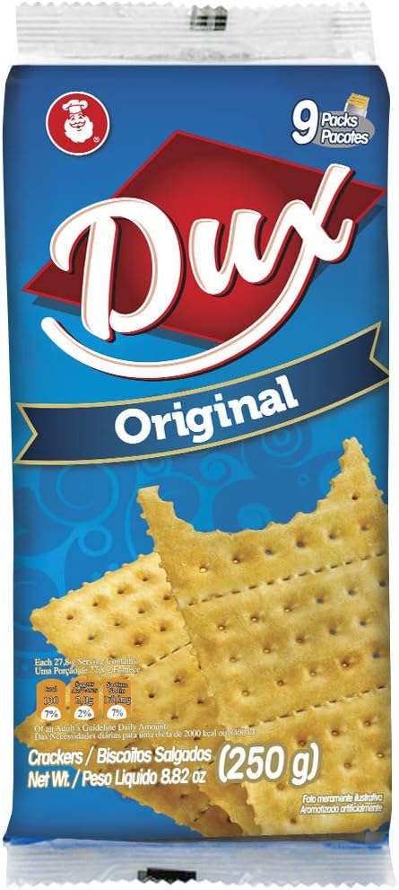 Amazon.com: Dux Original Crackers | Salty & Crunchy | Enjoy Anytime | 8 ...