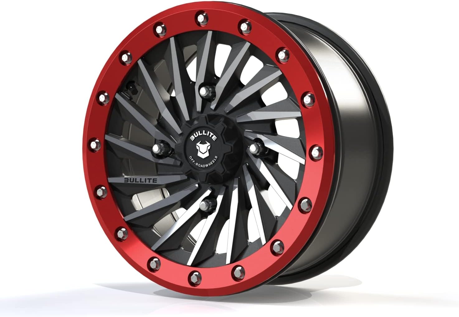 Amazon.com: Bullite Wheels BT-08 Blade UTV ATV SXS Beadlock Rims ...
