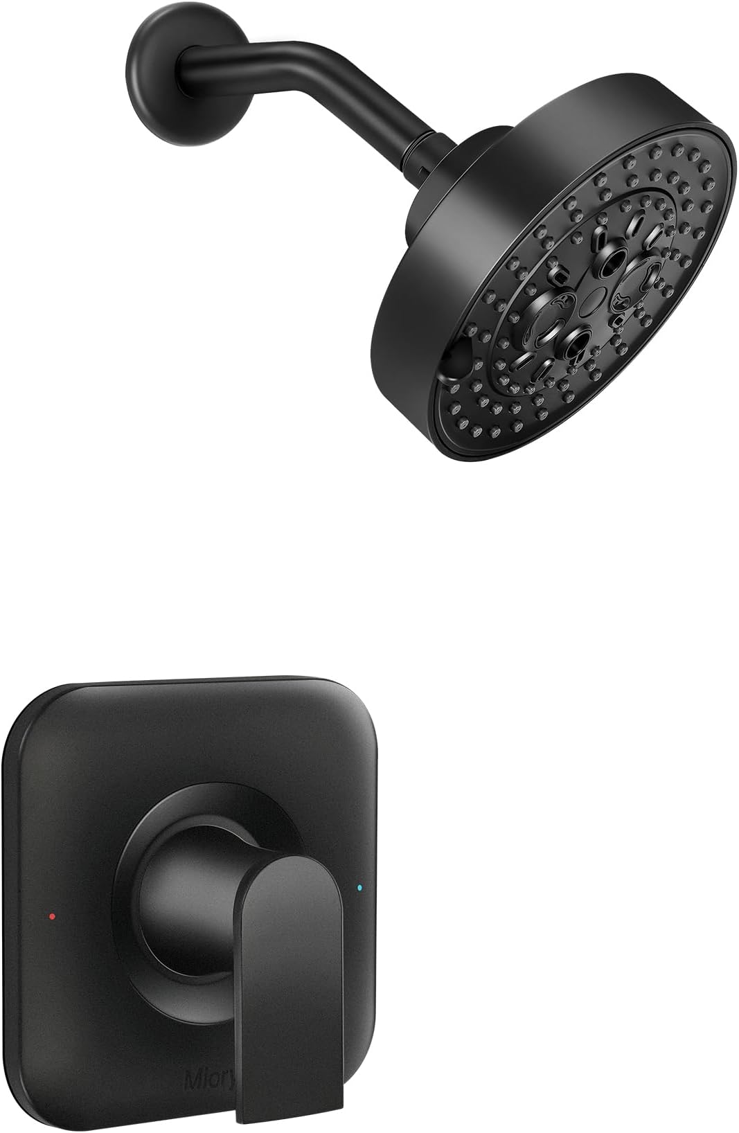 Moen T2472NHBL Genta Single Handle Pressure Balance Shower Trim Without ...