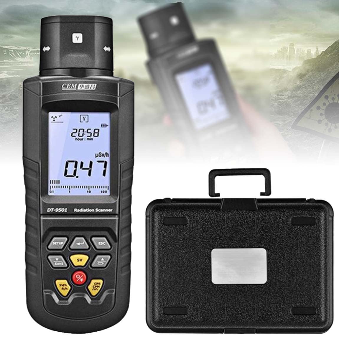 Buy Geiger Counter, Geiger Counter Radiation Detector, Ambient ...