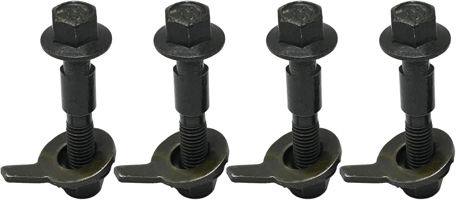 Amazon.com: Vkinman 4 Pcs 12mm Cam Bolt Kit Four Wheel Alignment ...