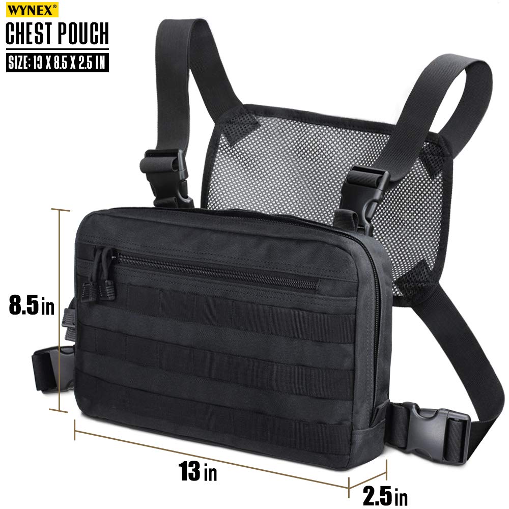Buy WYNEX Tactical Chest Rig Bag, Recon Kit Bags Combat EDC Front Pouch ...