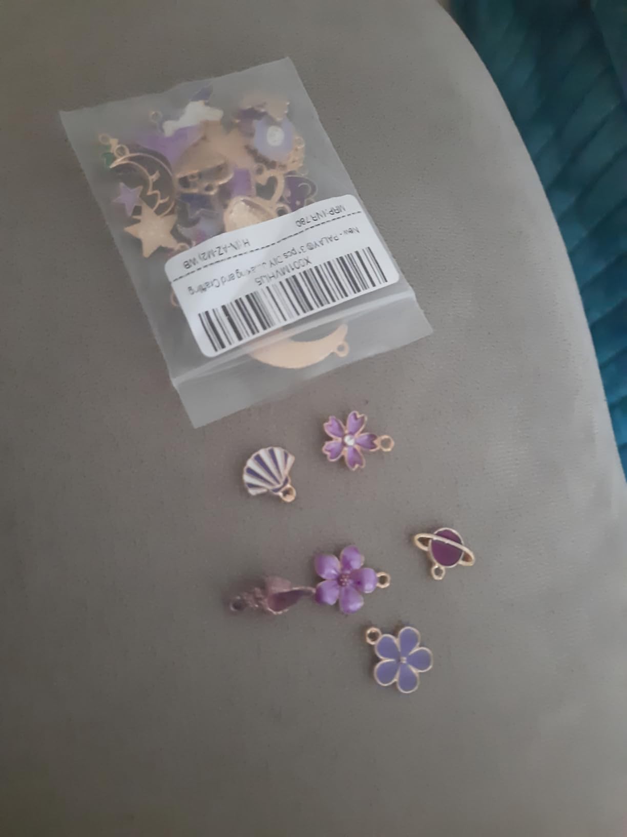 PALAY Alloy,Resin 31Pcs Diy Jewelry Making Pendent Kit Assorted Cartoon ...