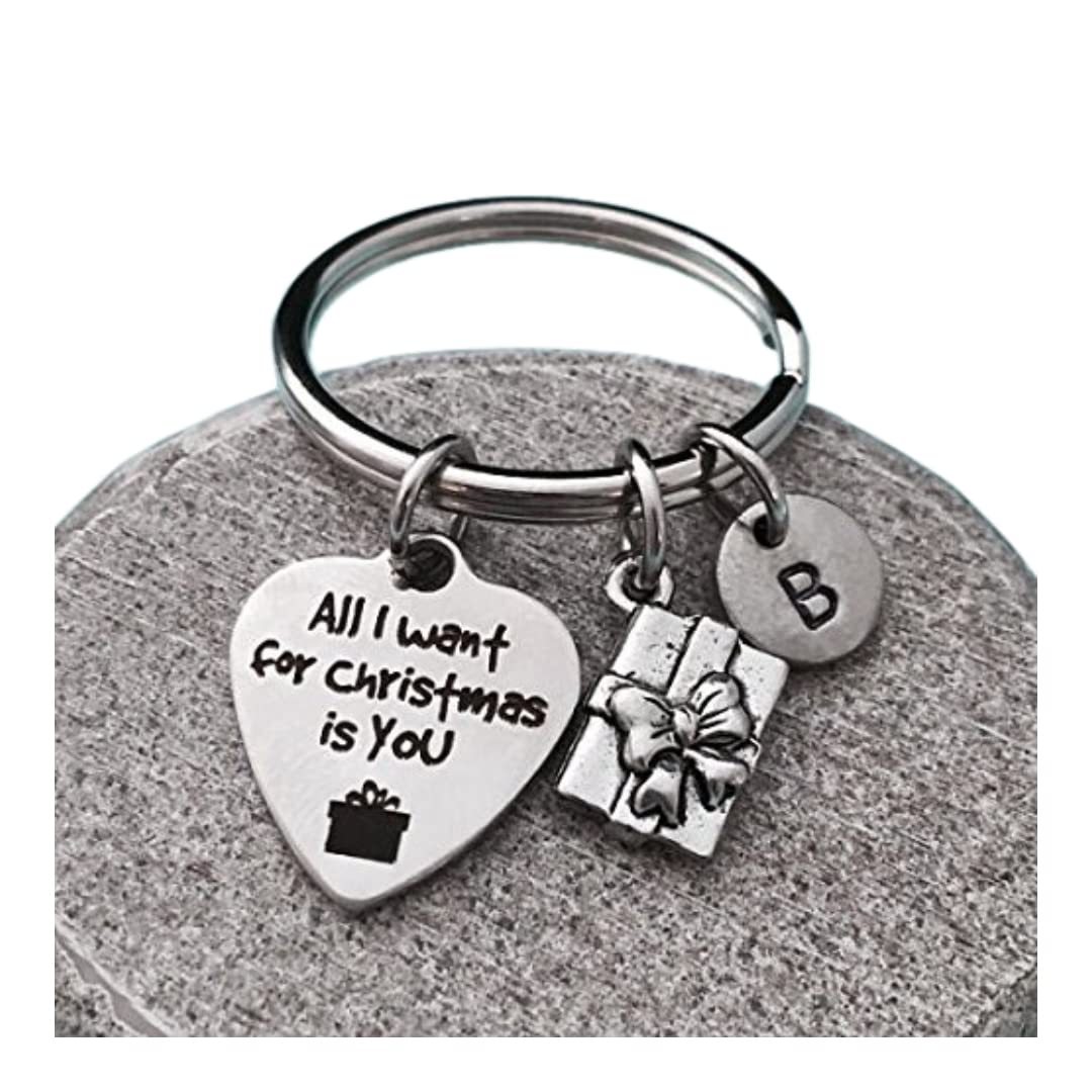 Amazon.com: All I want for Christmas keychain, all I want for christmas ...