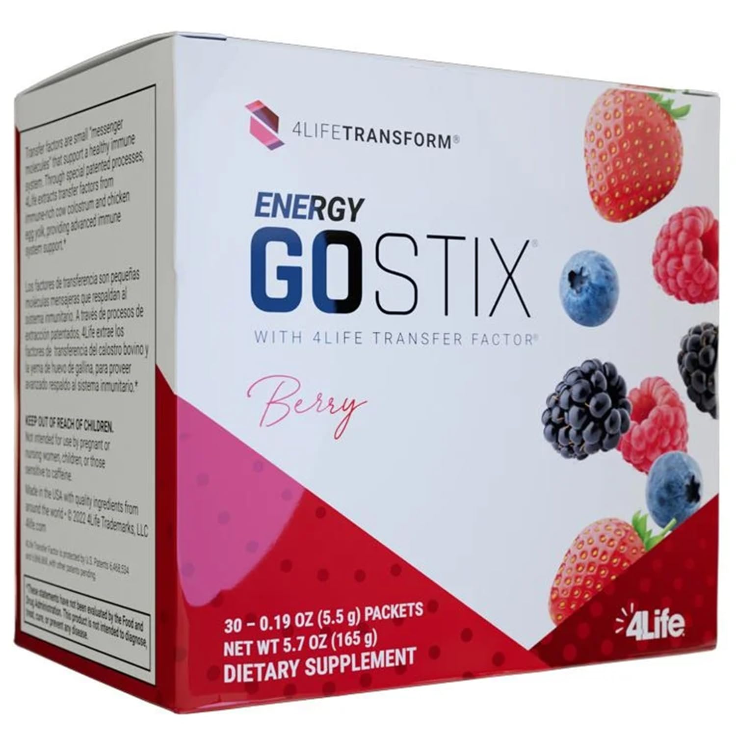 4life Energy Go Stix Healthy Energy Drink Mix Caffeine From ...