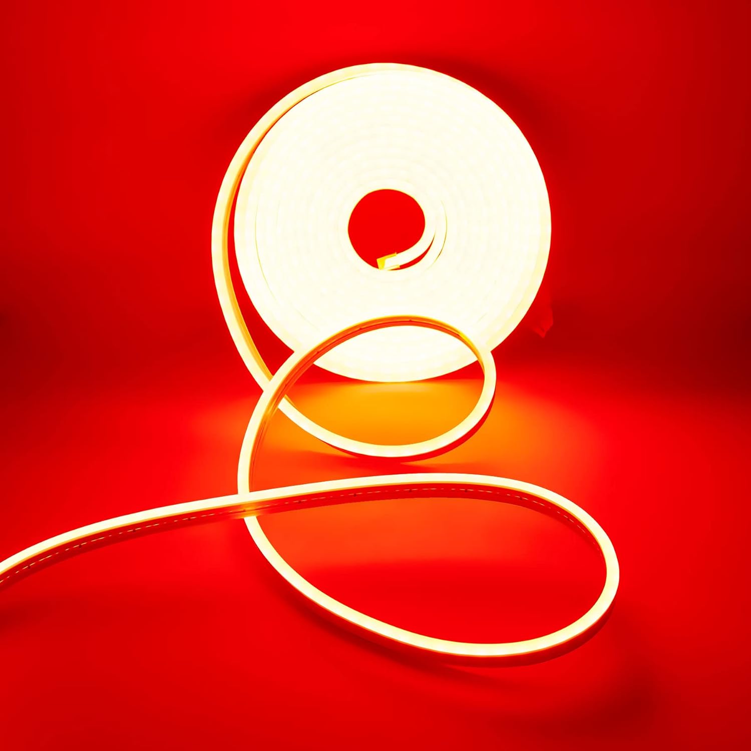 Amazon.com: WAGUDO led neon strip light 16.4FT -12V Flexible Ribbon ...