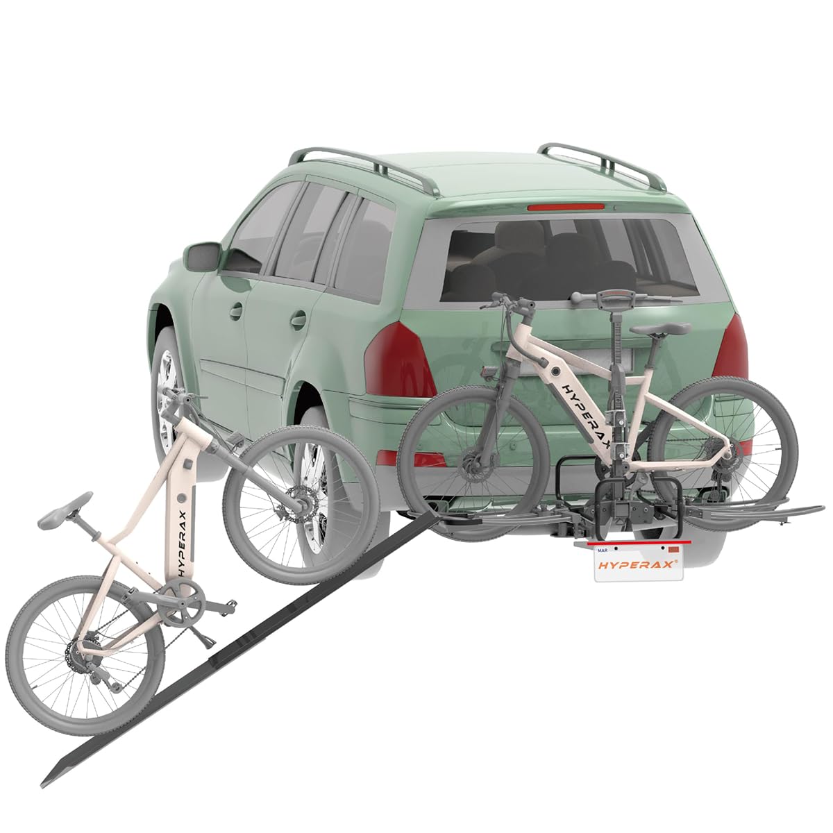 Amazon.com: HYPERAX Special Combo - Volt 2 with E-Bike Ramp with ...