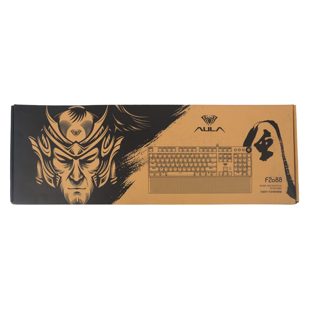 Generic Keyboard_Aula-F2088_White_Squre_Blue Switch_USB: Buy Online at ...