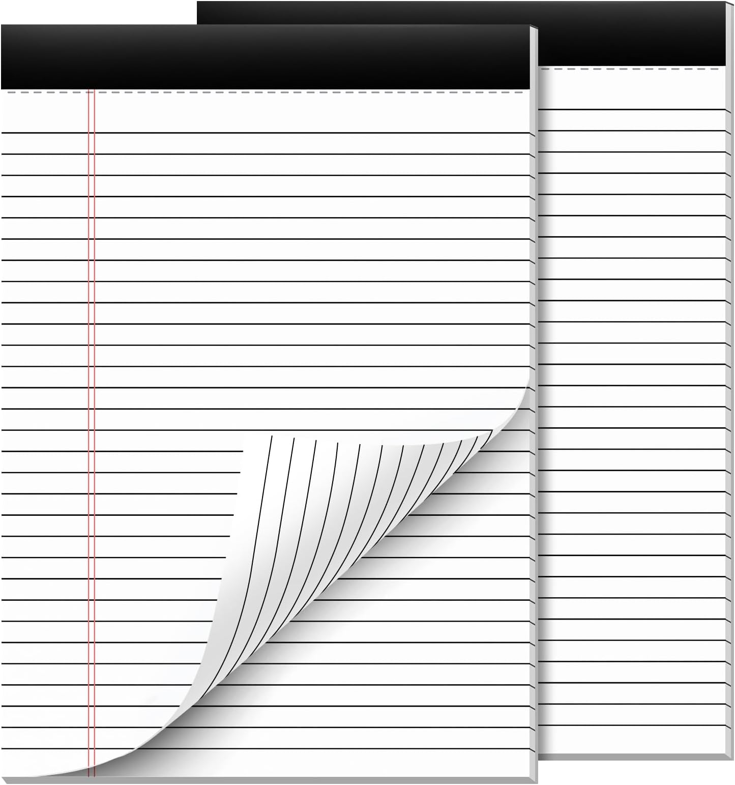 Amazon.com : Ampad Double Sheet Writing Pads, Narrow Ruled, Size 8.5 x ...