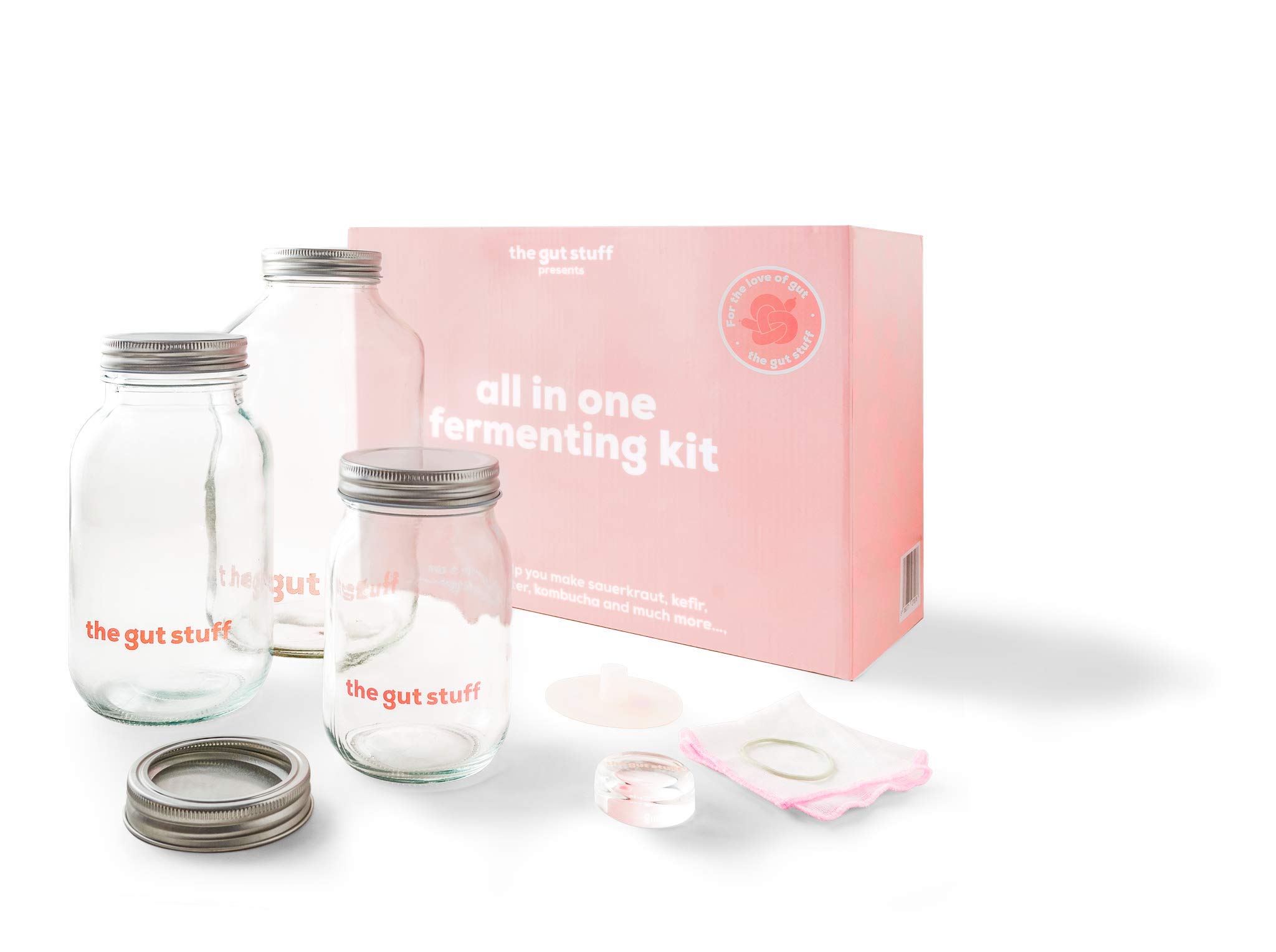 Buy The Gut Stuff – Kombucha Starter Kit – Fermentation Kit for ...