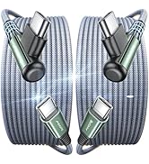 Amazon.com: AINOPE USB C Cable 60W 2-Pack 3.3ft Nylon Braided USB C to ...