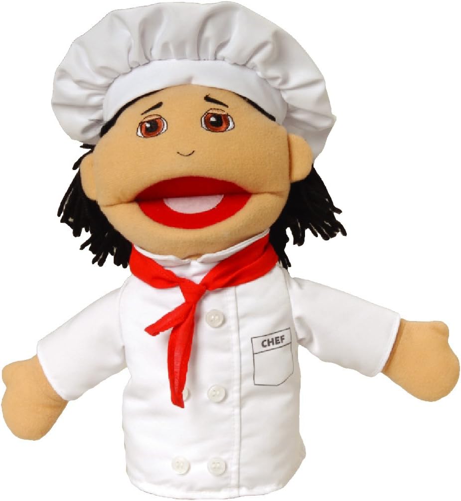 Amazon.com: Marvel - MTC-318 Education Felt Chef Talking Hand Puppet, 9 ...