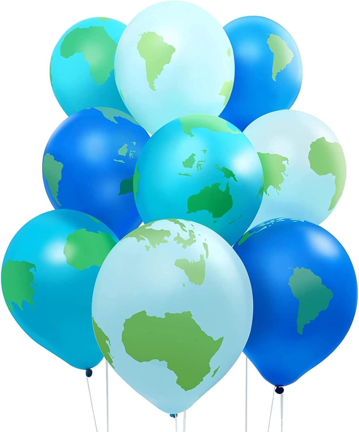 Amazon.com: World Balloons for Earth Day (12 Inches, 50 Pack) : Home ...