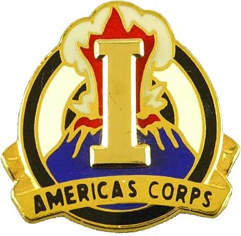 Amazon.com: I (1st) Corps Unit Crest (America's Corps): Clothing, Shoes ...