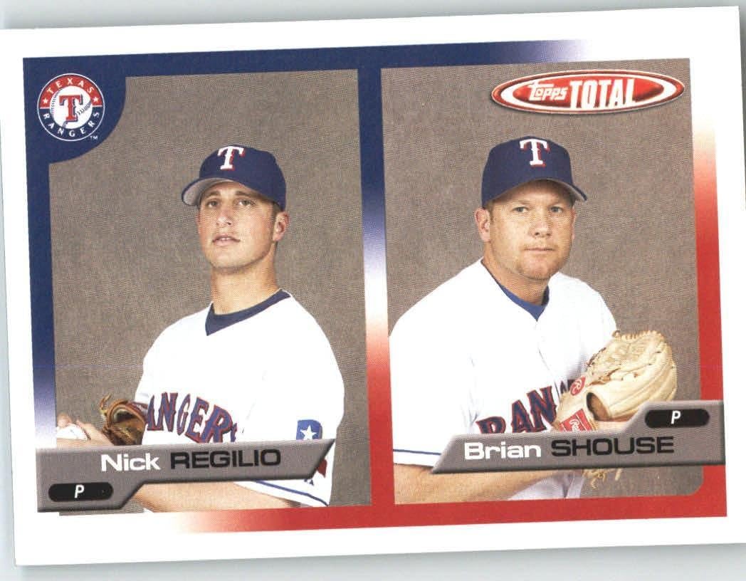 2005 Topps Total #678 Nick Regilio / Brian Shouse - Texas Rangers ...